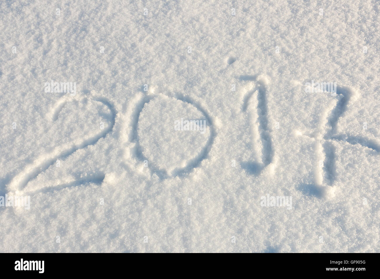 Handwriting in snow hi-res stock photography and images - Alamy