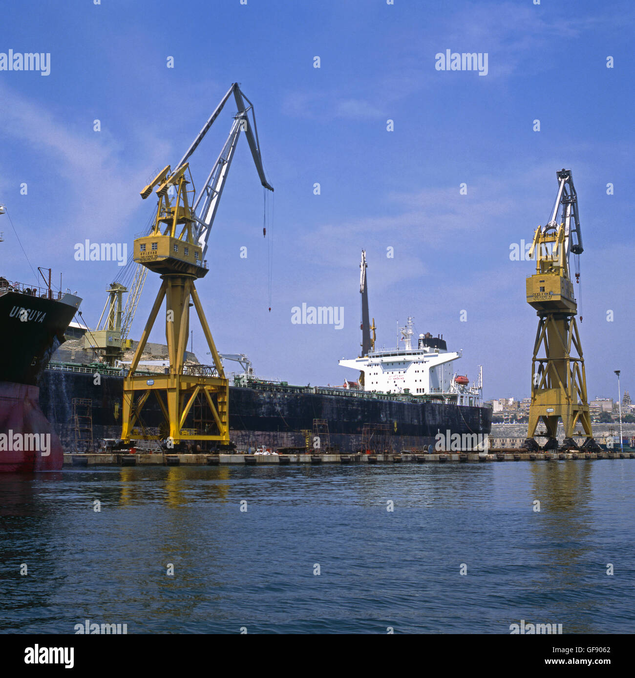 Dockyard, Grand Harbour, Valletta, Malta Stock Photo - Alamy