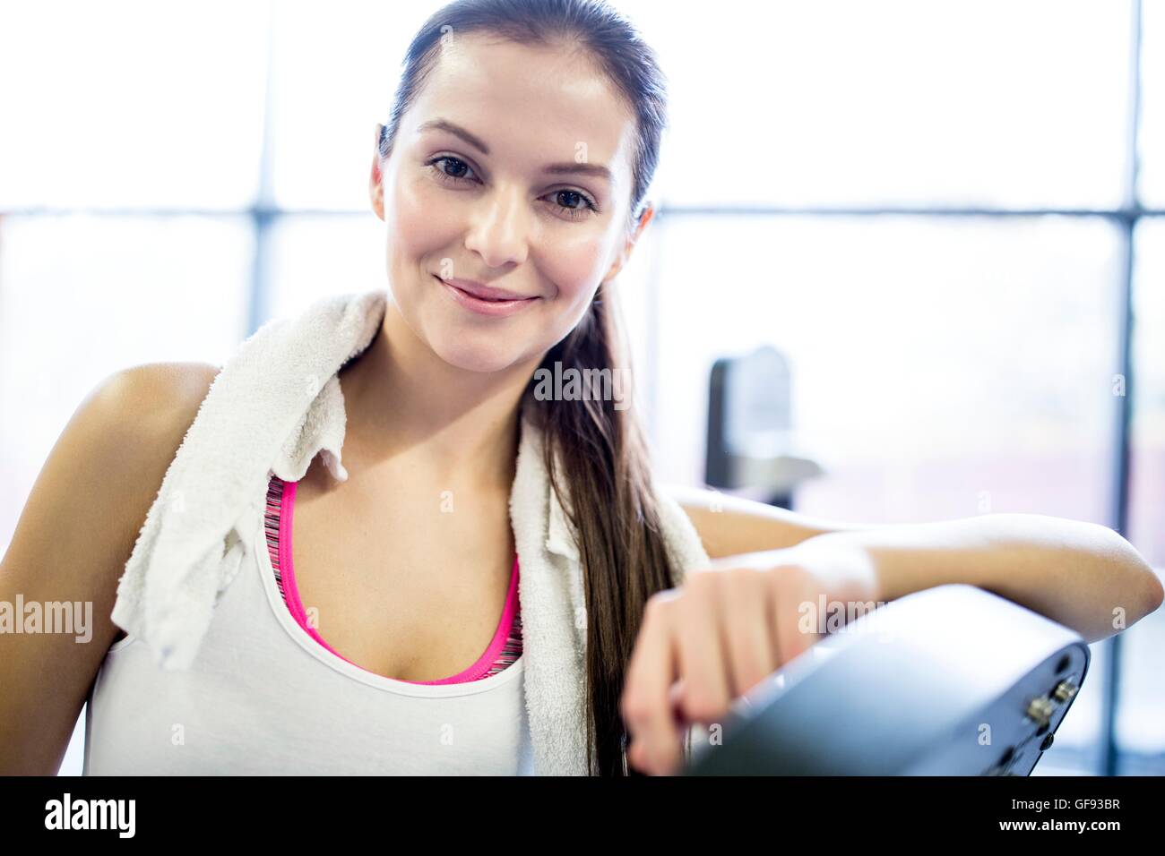 PROPERTY RELEASED. MODEL RELEASED. Portrait of young woman standing ...