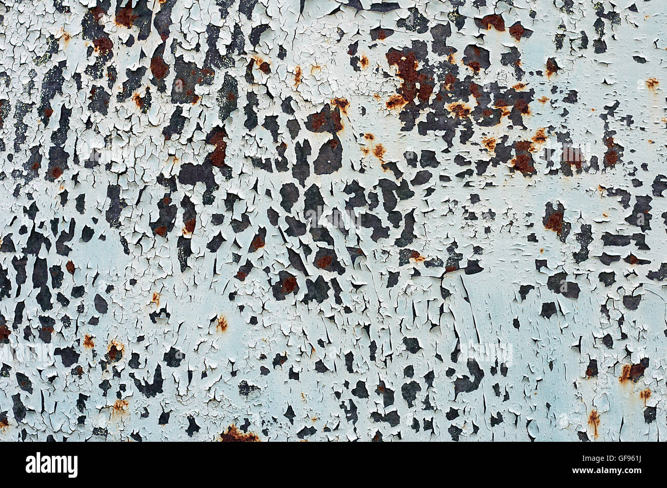 Texture of aged paint and rust on metal Stock Photo - Alamy