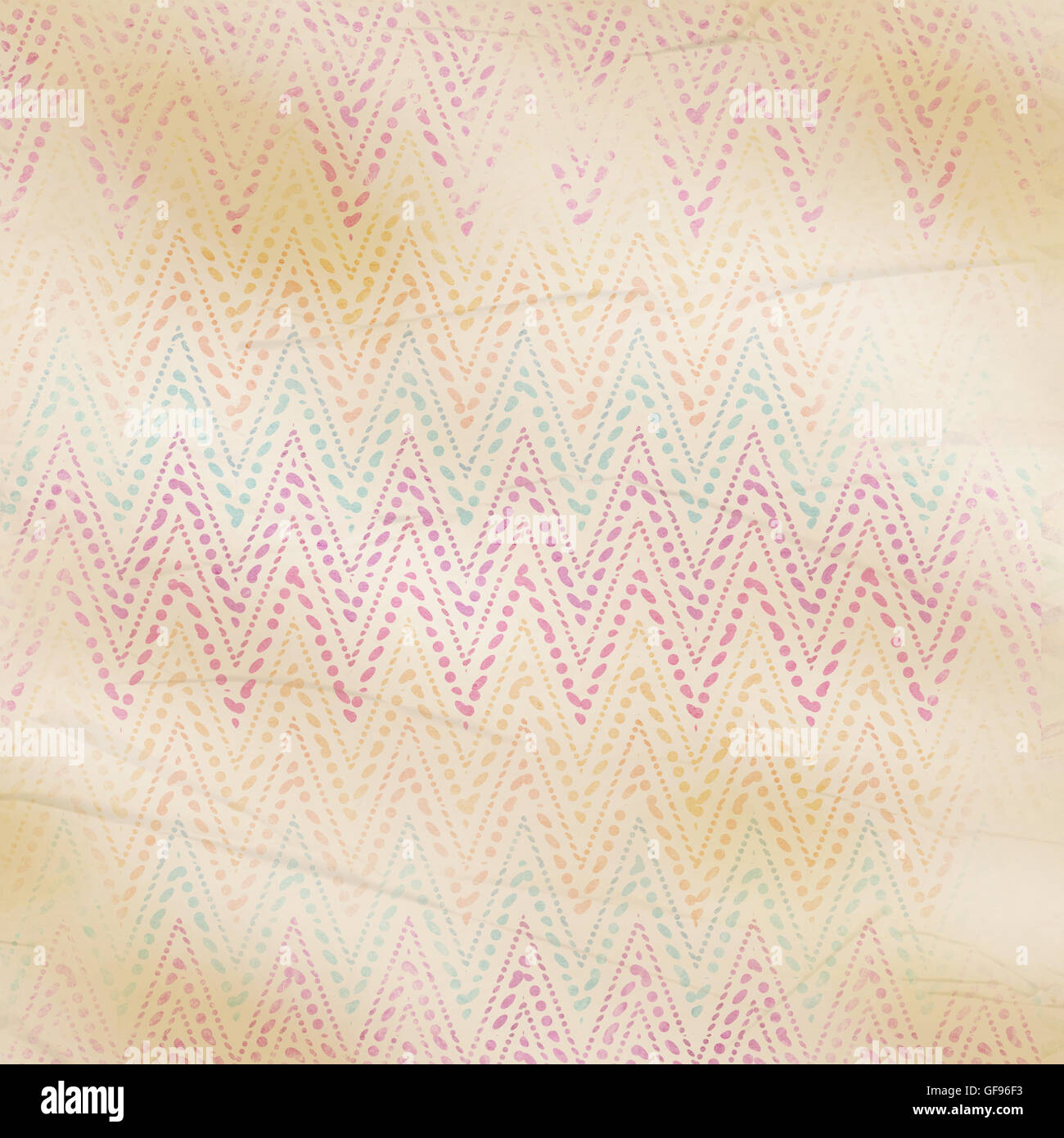 dots chevron pattern. zig zag retro background Stock Photo - Alamy