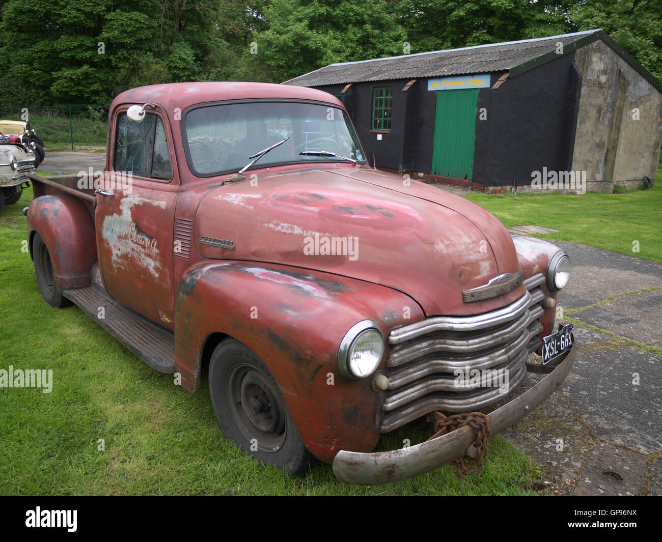 Classic Chevrolet Hot Rod in need of restoration at Thorpe Camp visitor ...