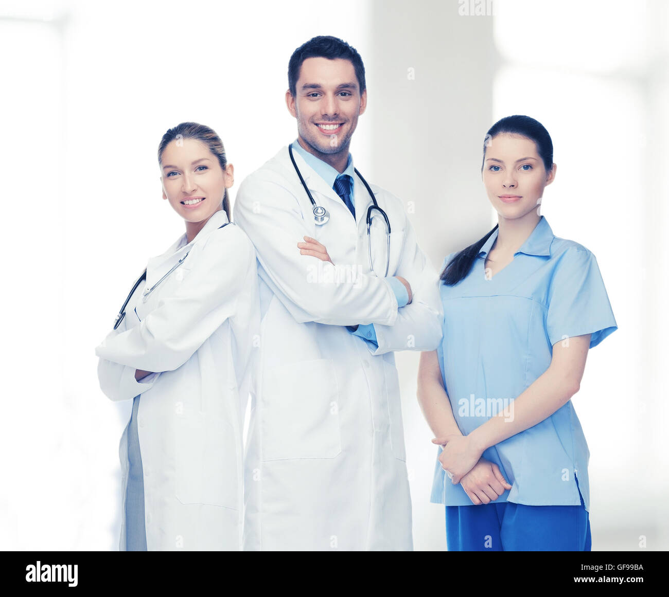 young team or group of doctors Stock Photo - Alamy