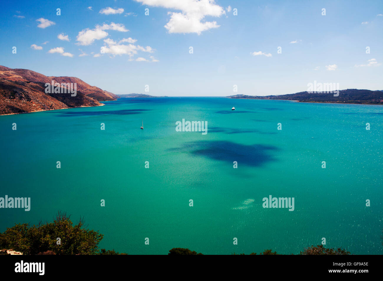 Kardakata, Lixouri bay , Cephalonia, Greece Stock Photo - Alamy