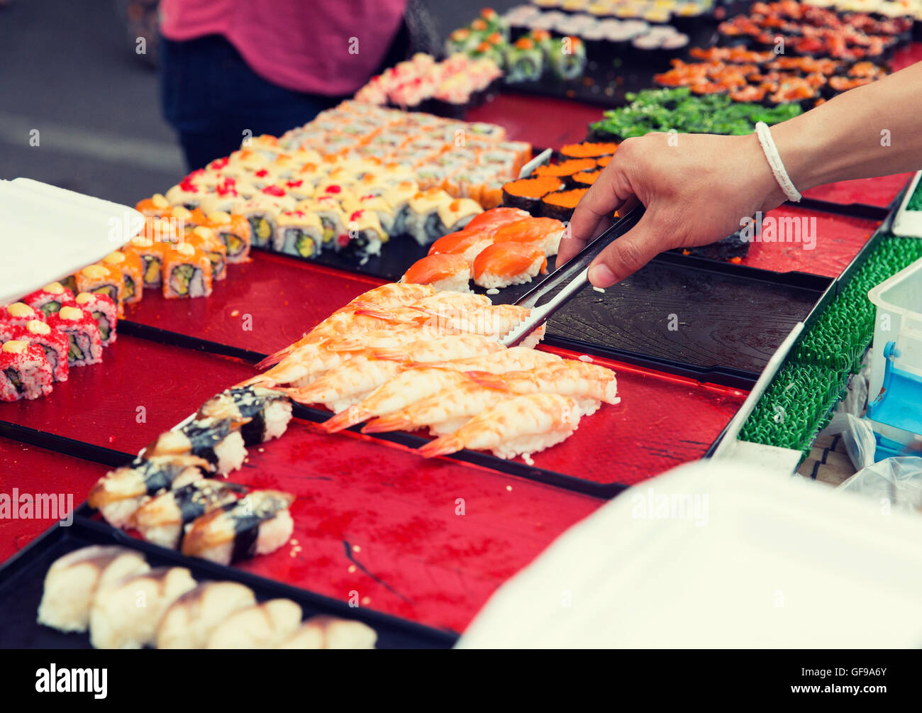 Body sushi hi-res stock photography and images - Alamy