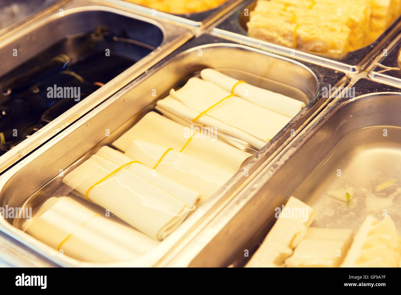 Preparing the spring rolls hi-res stock photography and images - Alamy