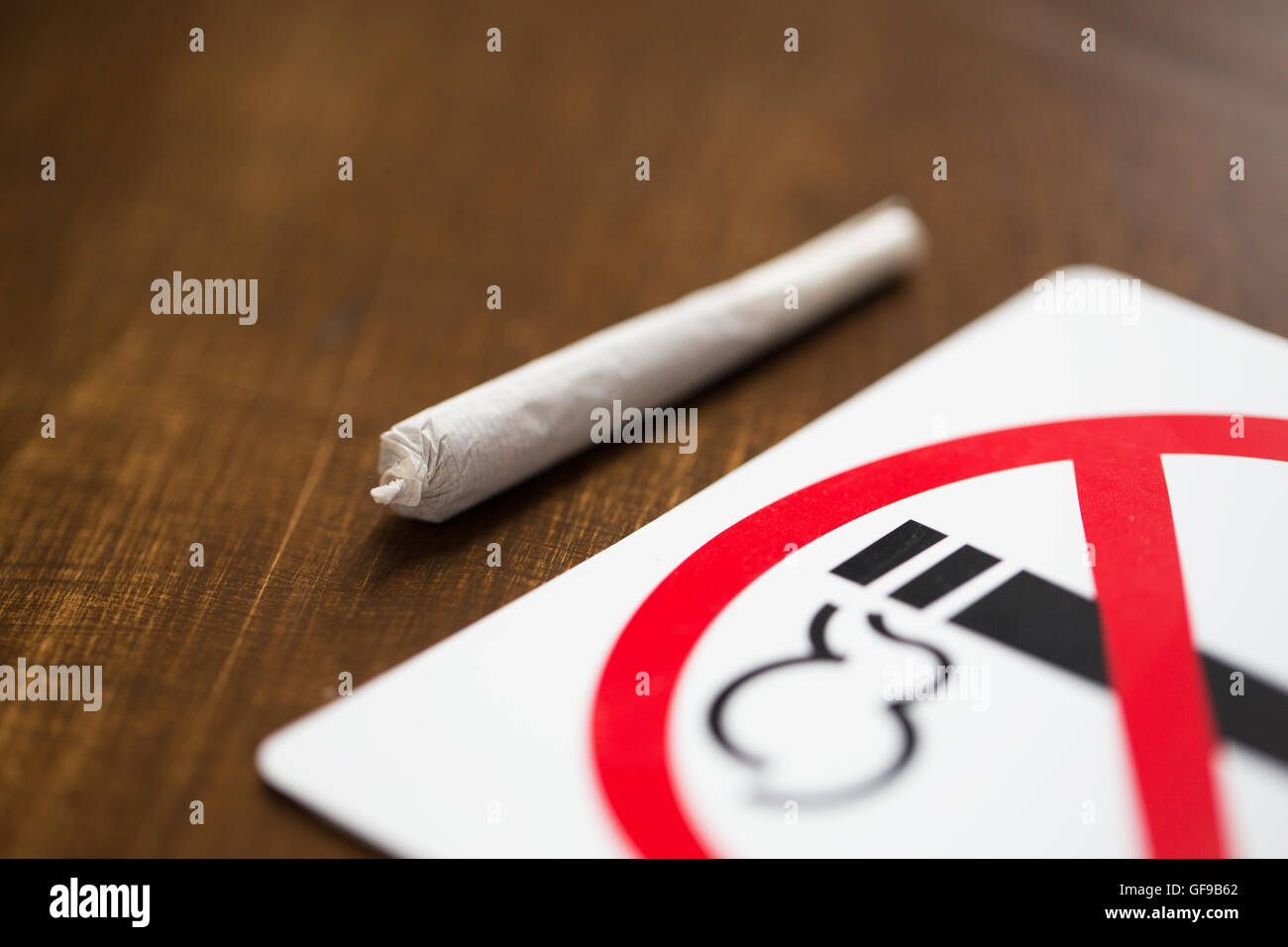 close up of marijuana joint or handmade cigarette Stock Photo - Alamy