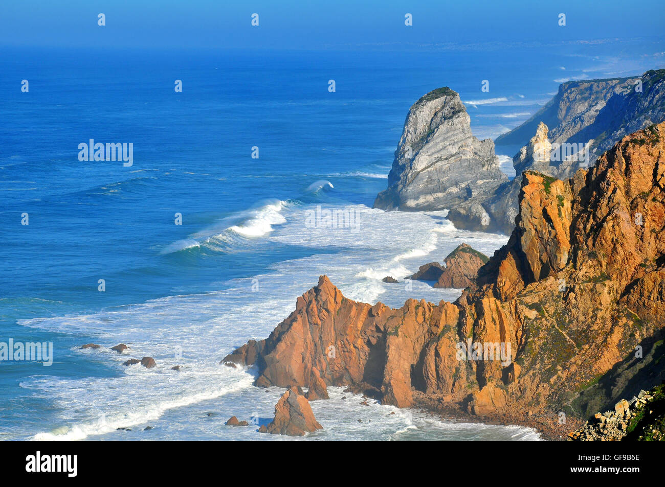 Cabo da Roca, Cascais, Portugal Stock Photo - Alamy