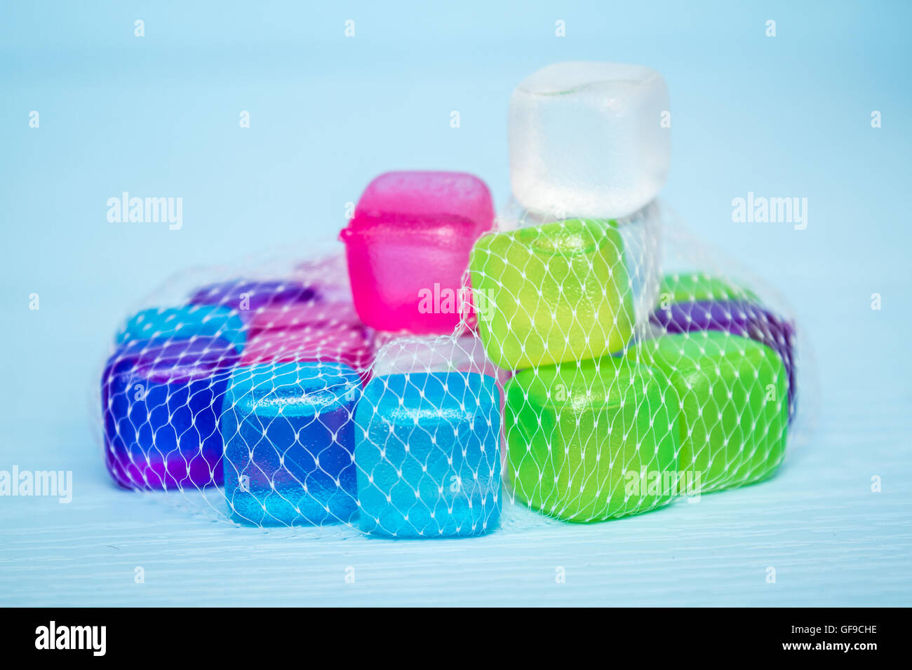 Plastic bag ice cubes hi-res stock photography and images - Alamy