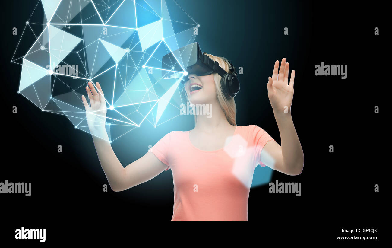 Virtual reality hologram woman hi-res stock photography and images - Alamy