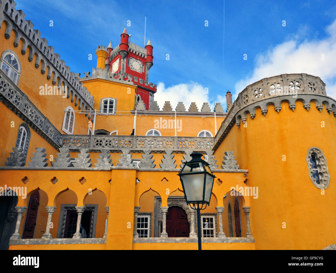Pena Palace in Sintra National Park, Portugal Stock Photo - Alamy