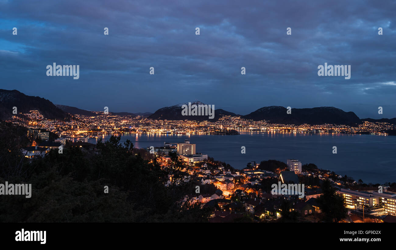 Bergen By Night High Resolution Stock Photography and Images - Alamy