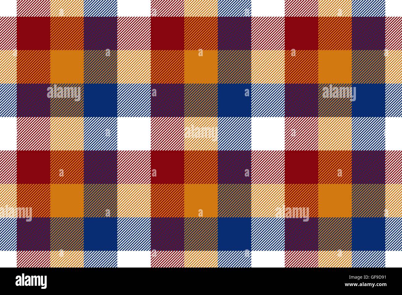 Colored check seamless fabric texture. Vector illustration. EPS10 Stock ...
