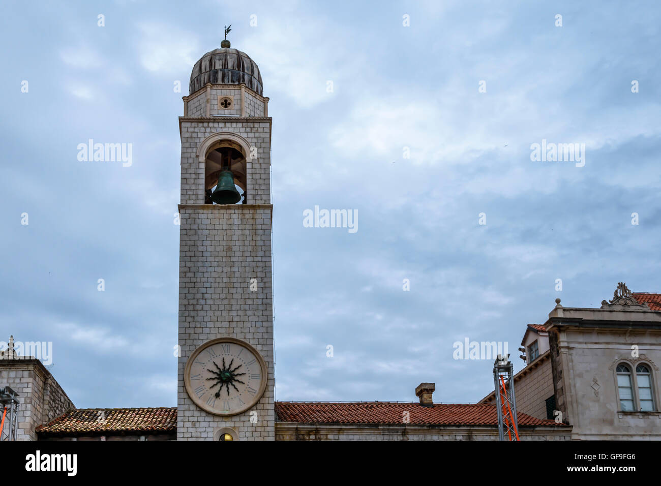 Stradun and bell tower hi-res stock photography and images - Alamy