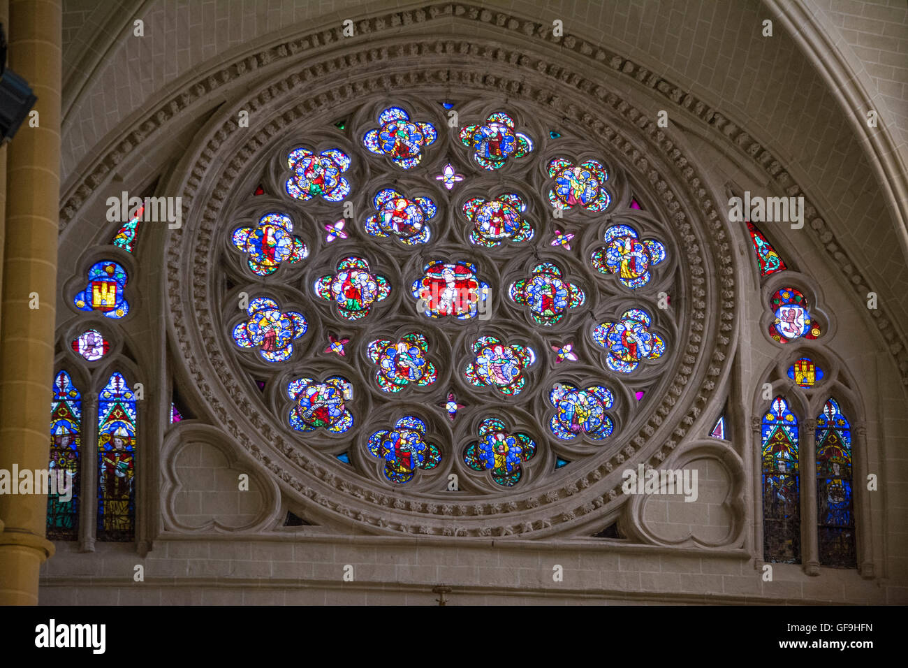 Interior of The Primate Cathedral of Saint Mary of Toledo, Toledo ...