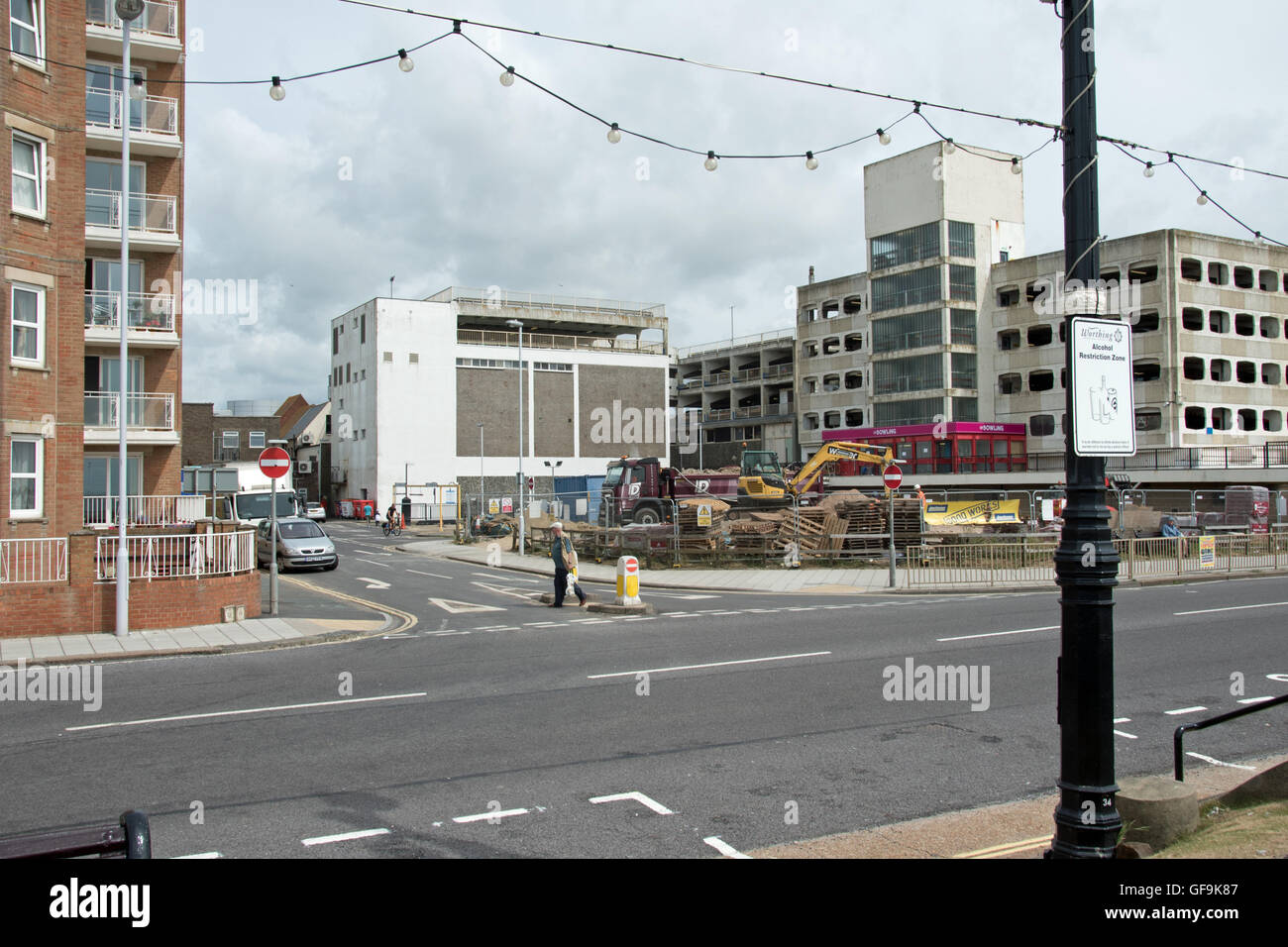 Worthing Car Park Stock Photos & Worthing Car Park Stock Images - Alamy