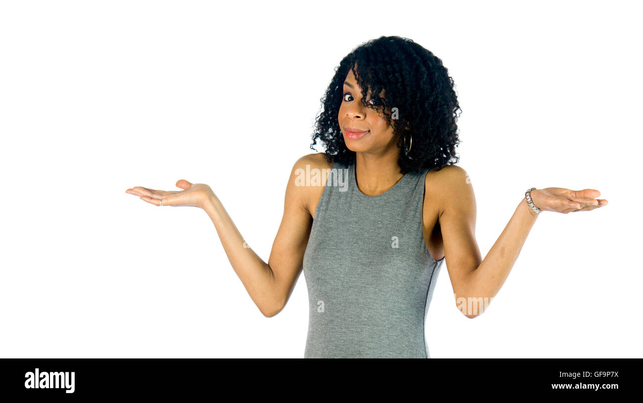 female model attractive woman on plein background with copy space ...