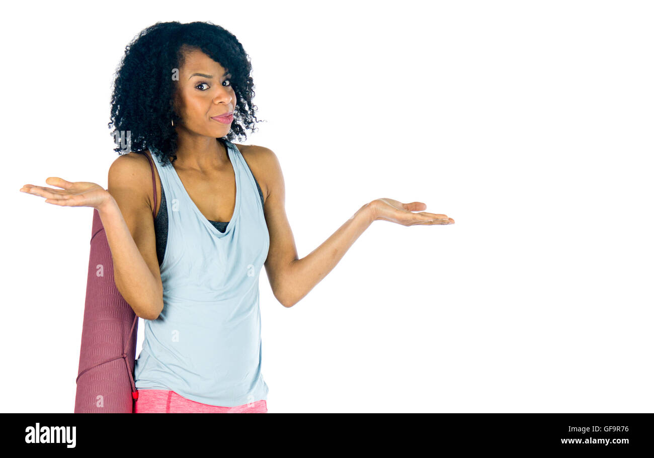 Confused fitness hi-res stock photography and images - Alamy