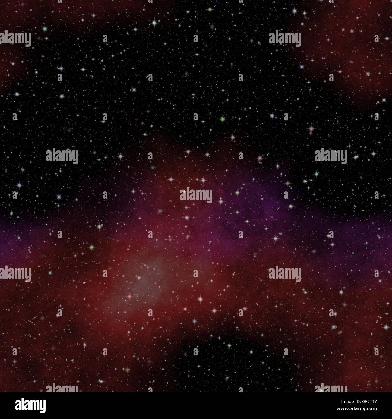 Secrets of the universe. New panoramic looking into deep space. Dark ...