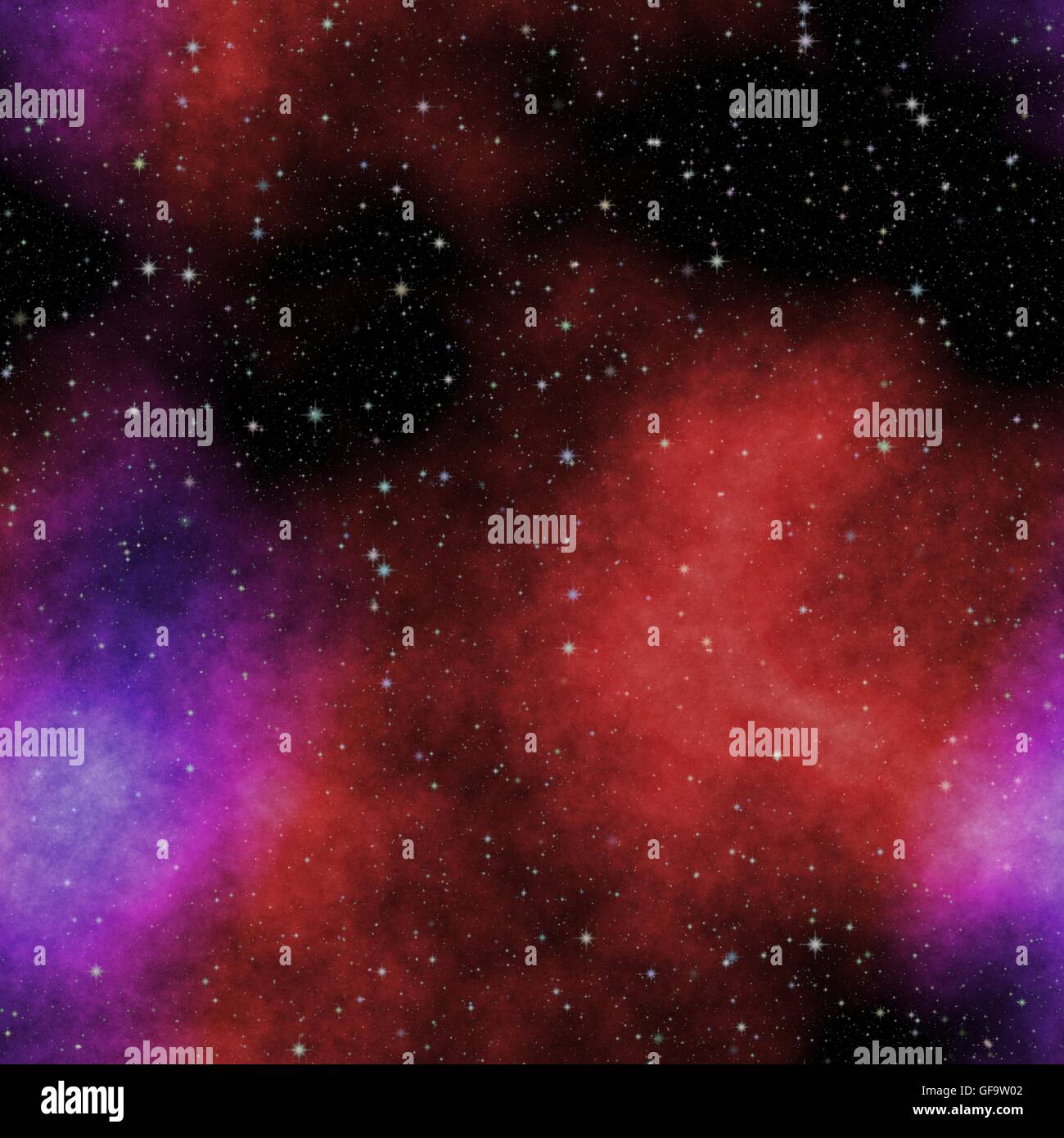 Secrets of the universe. New panoramic looking into deep space. Dark ...