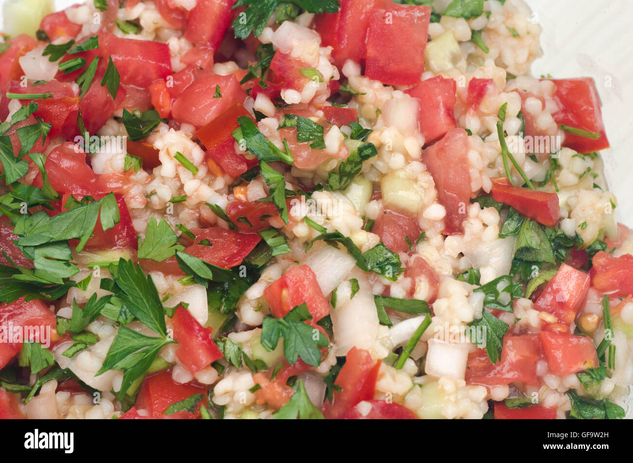 Lebanon tabouleh cucumber tomato hi-res stock photography and images ...