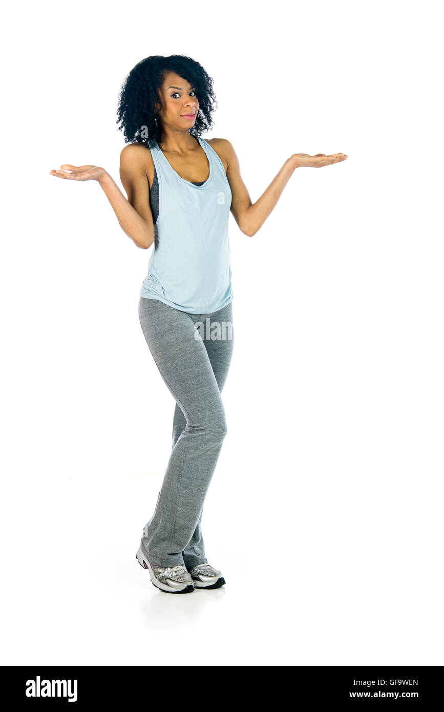 Confused fitness hi-res stock photography and images - Alamy