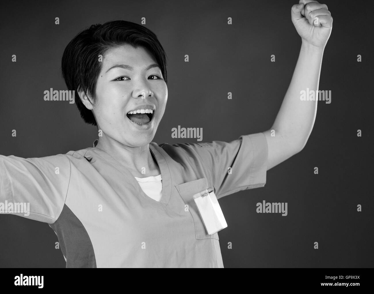 female model attractive woman on plain background with copy space free ...