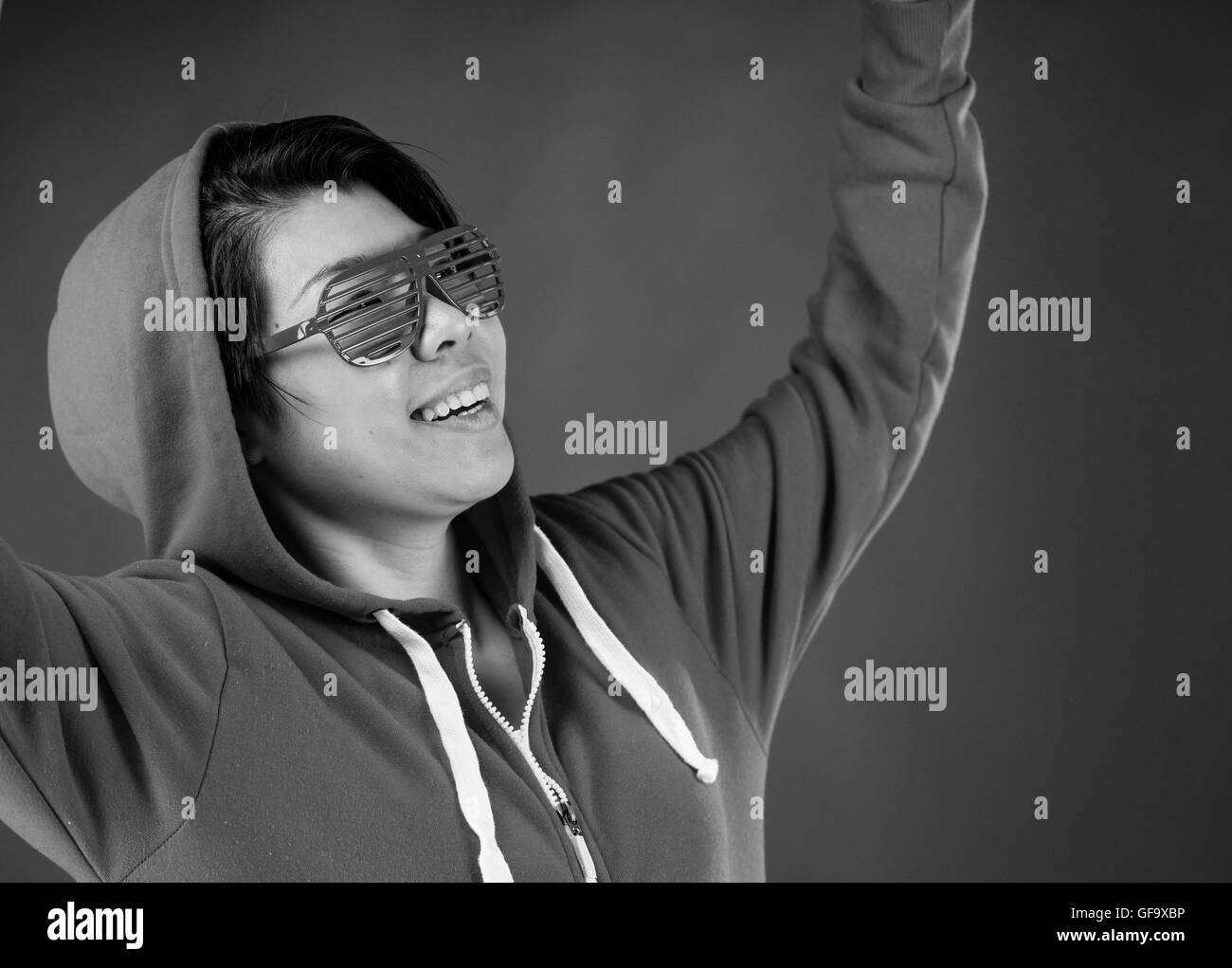 female model attractive woman on plain background with copy space free ...