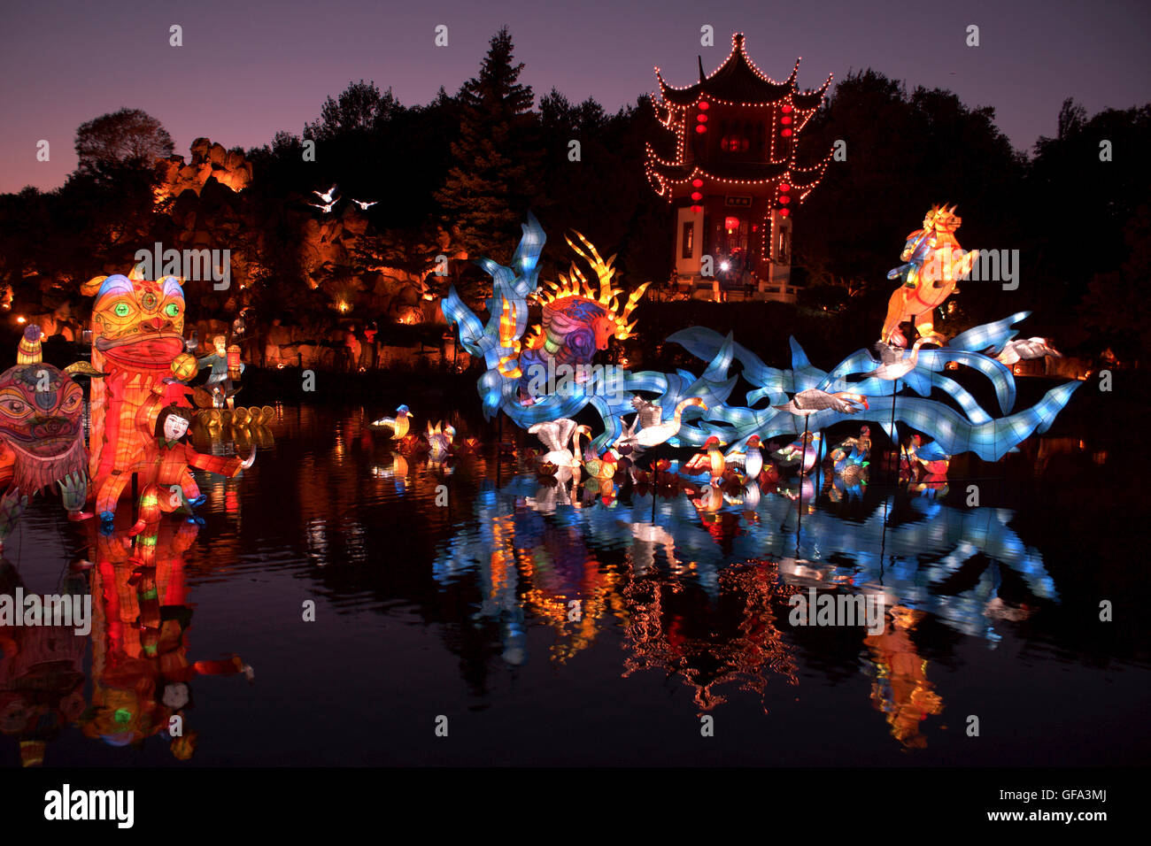 Lanterns beasts hi-res stock photography and images - Alamy
