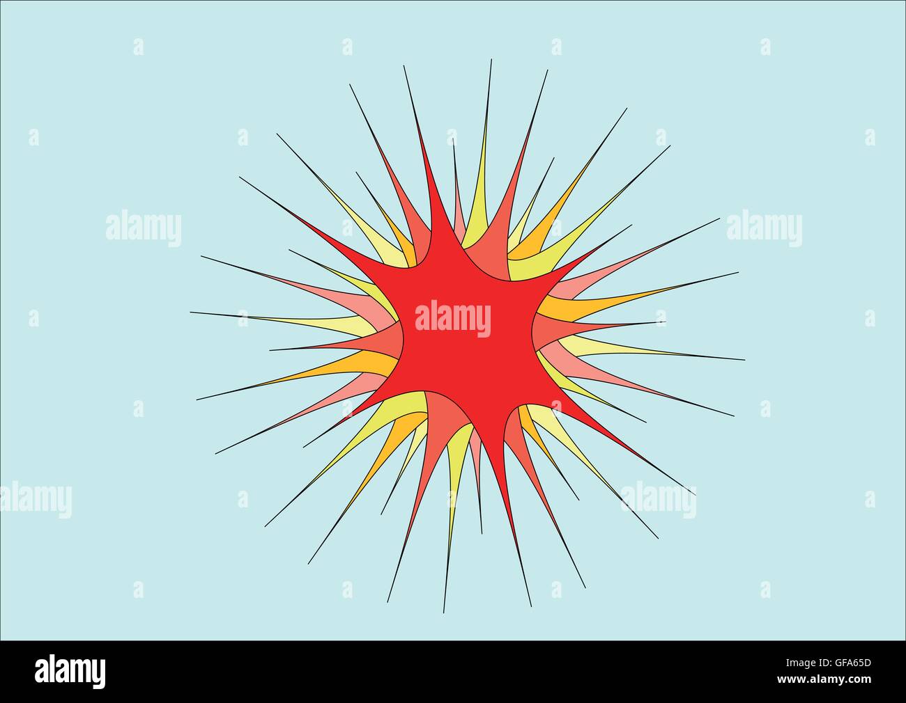 Star vector icon.Flat design with long shadow Stock Vector Image & Art ...