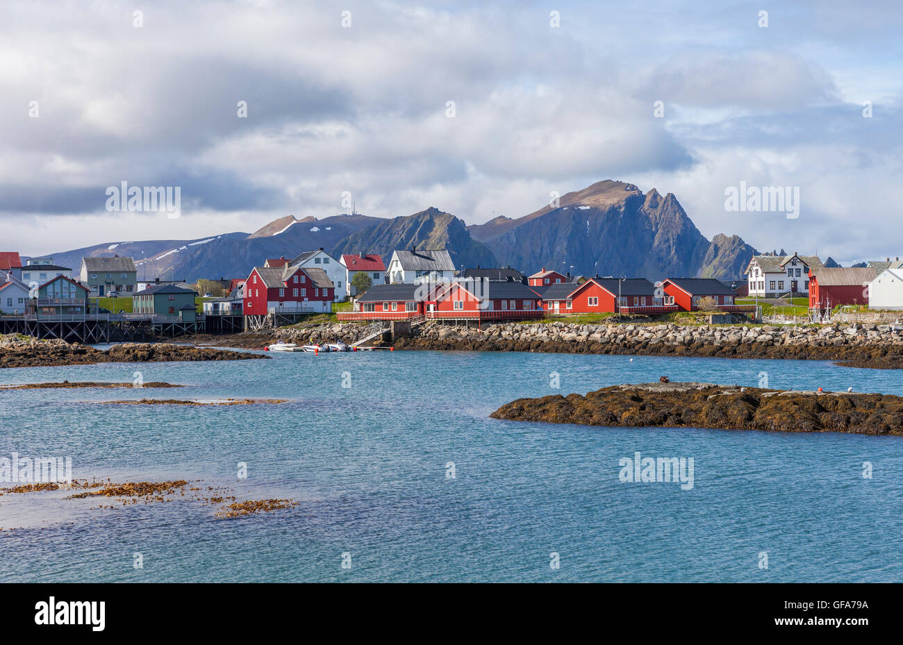 Andenes town in vesteralen islands hi-res stock photography and images ...