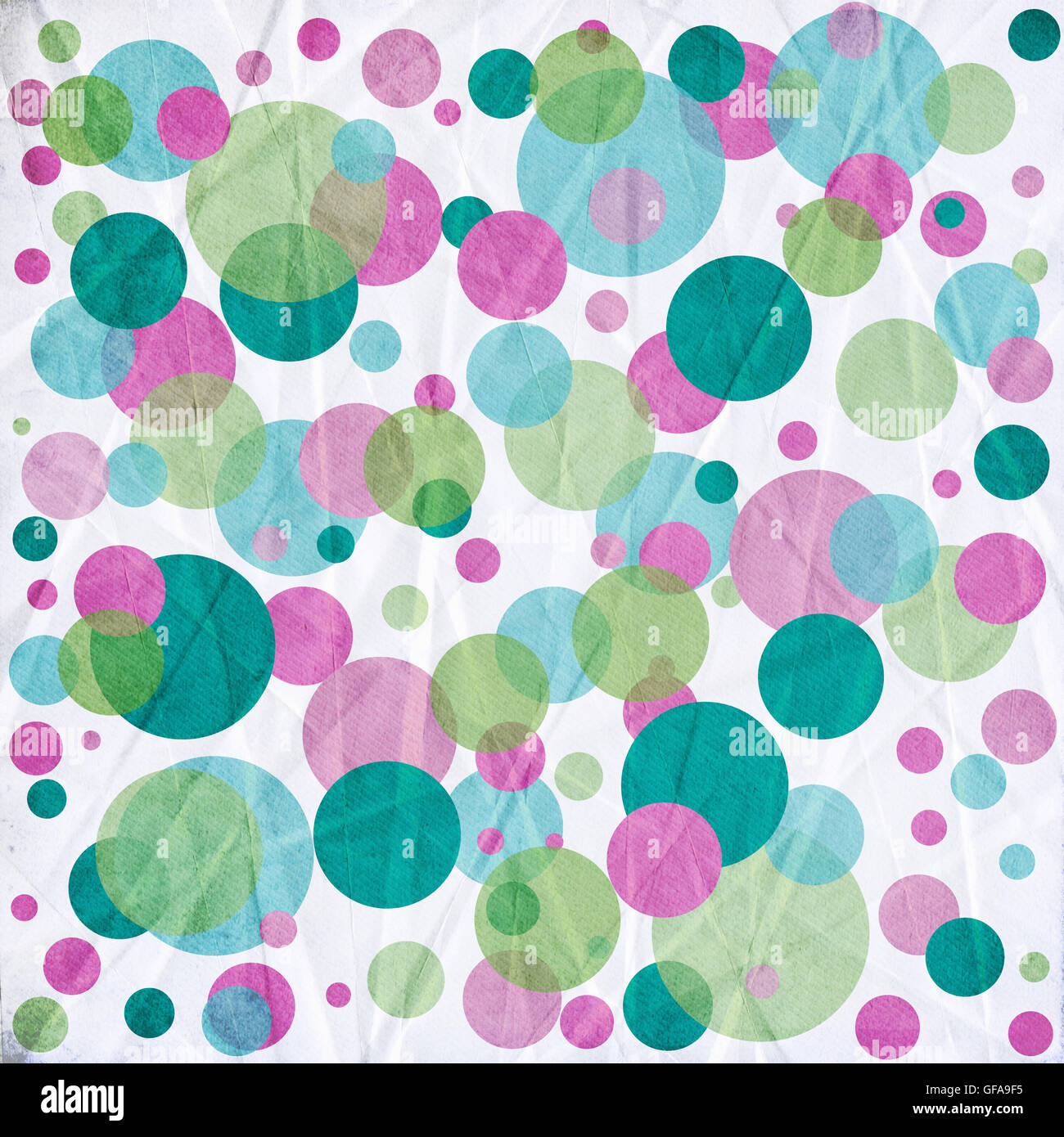 Bright Colored Abstract Circles Background Stock Photo - Alamy