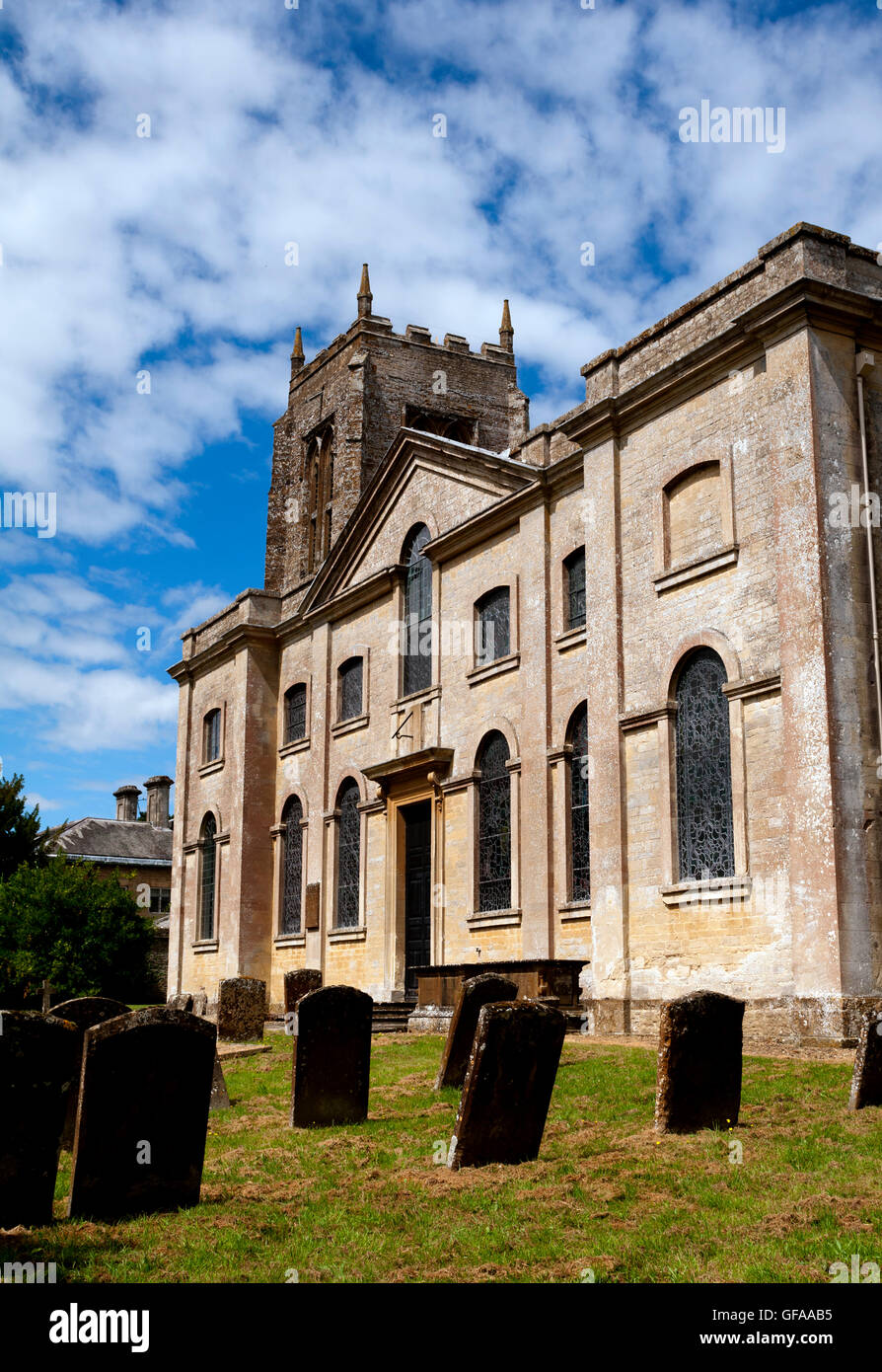 St. Michael`s Church, Aynho, Northamptonshire, England, UK Stock Photo ...
