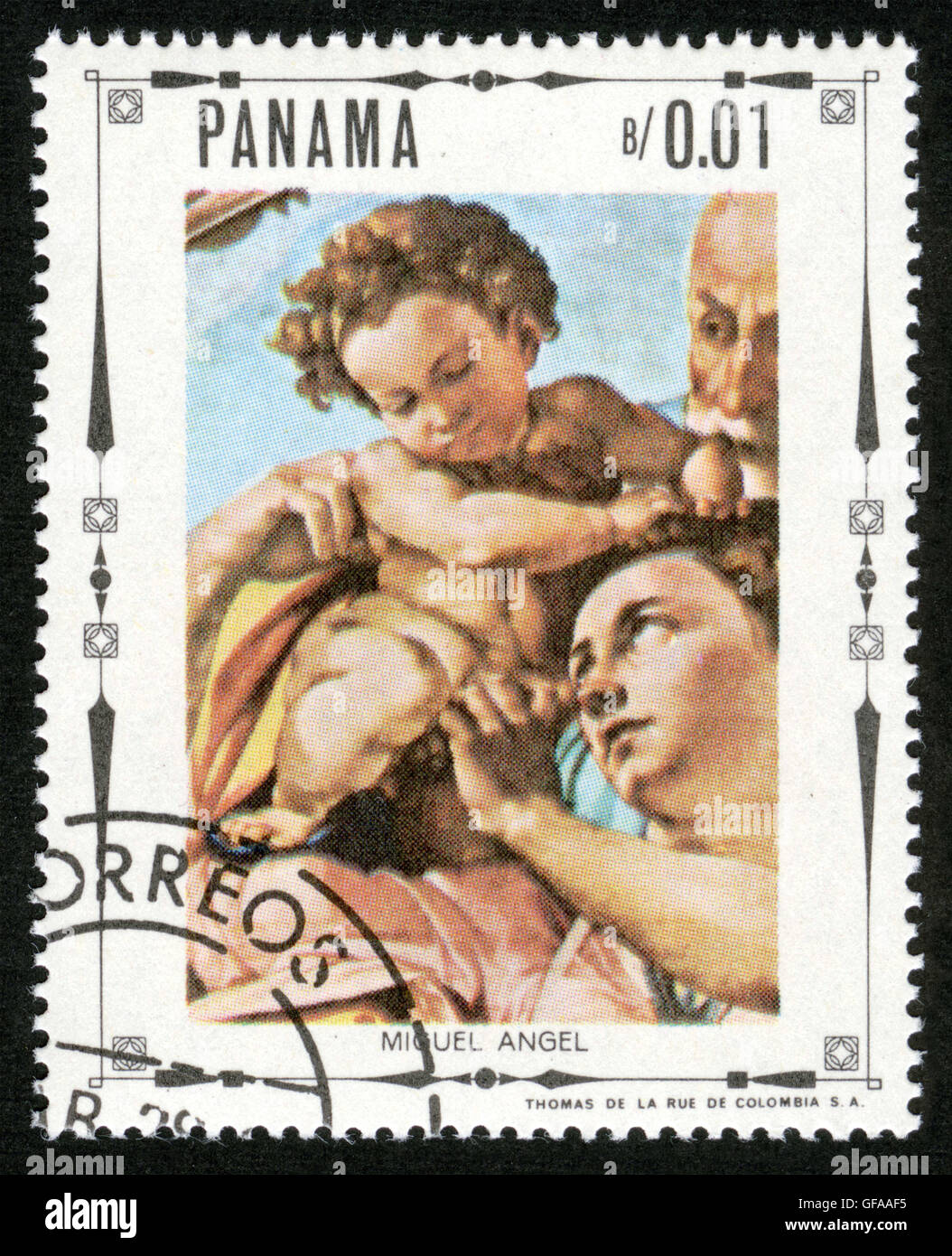 Panama postage stamp hi-res stock photography and images - Alamy