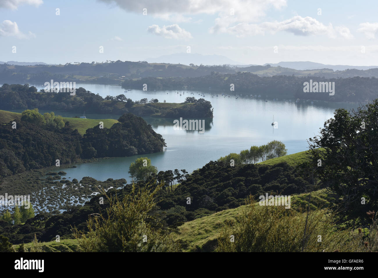Mahurangi harbor hi-res stock photography and images - Alamy