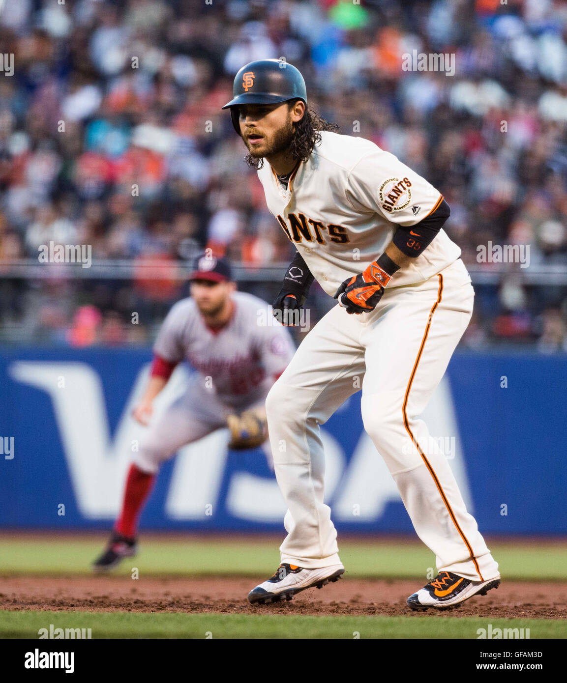 Brandon crawford giants hi-res stock photography and images - Alamy