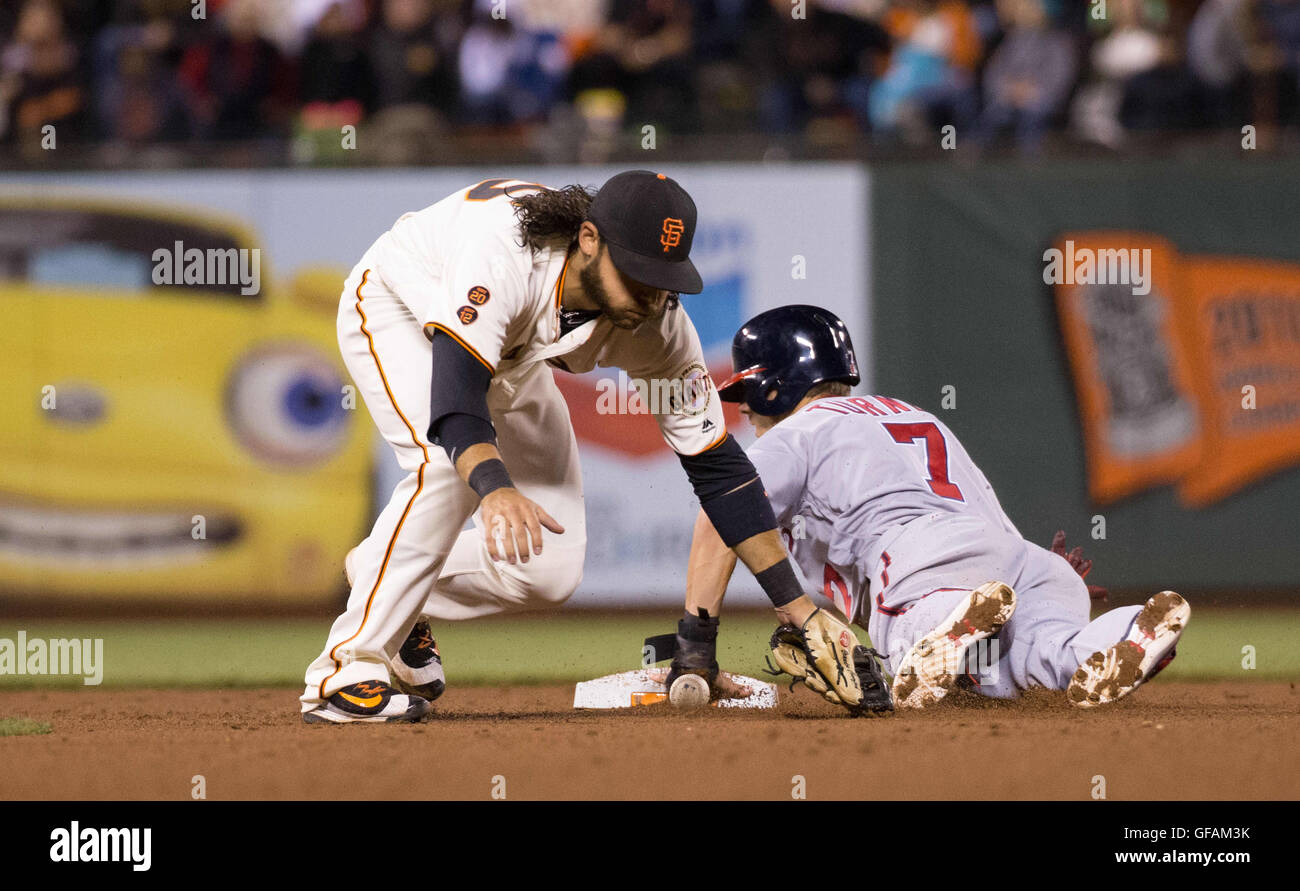 Brandon crawford giants hi-res stock photography and images - Alamy