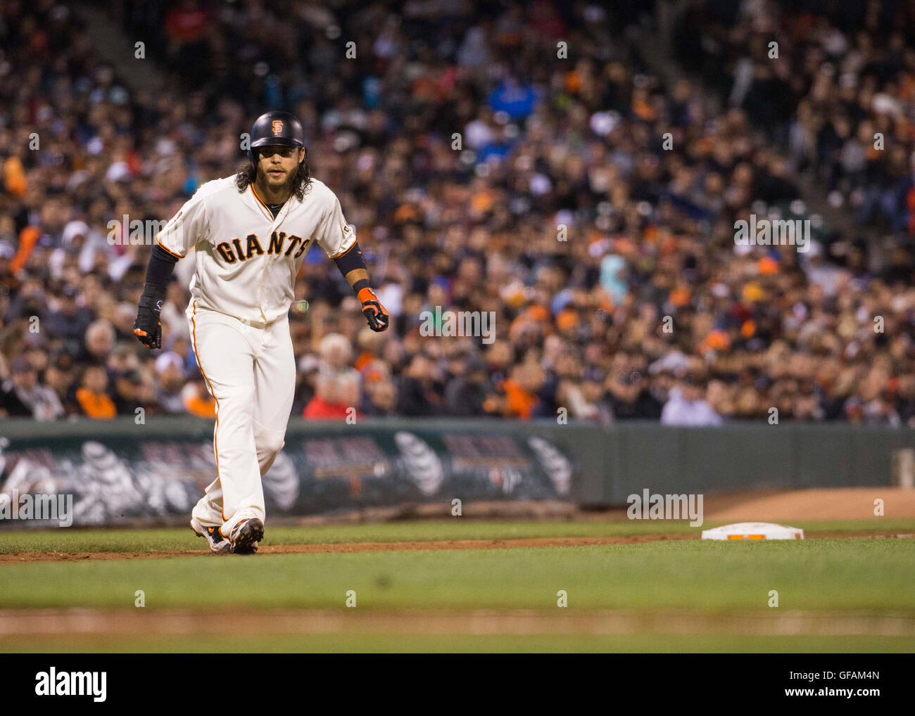 Brandon crawford giants hi-res stock photography and images - Alamy