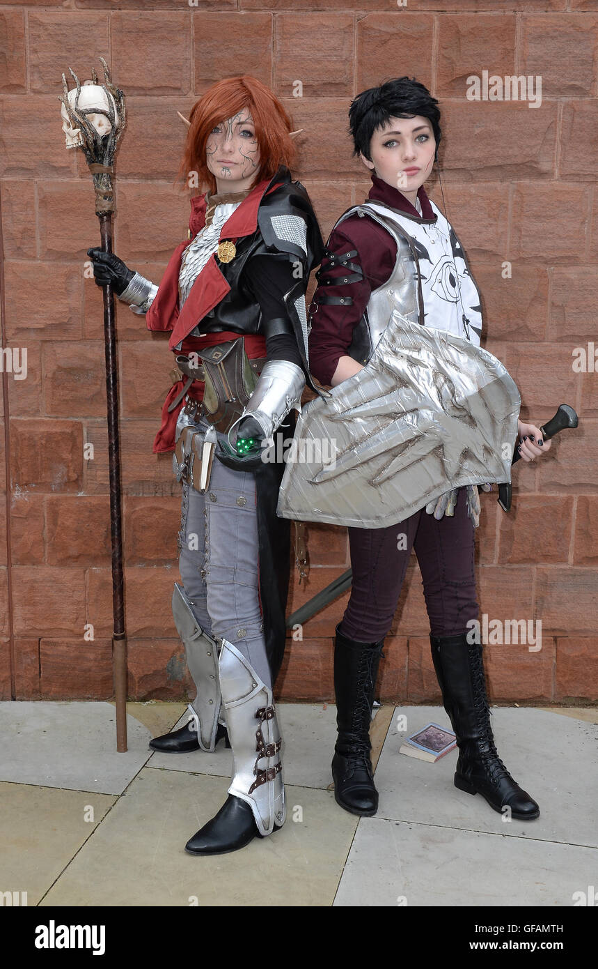 Manchester, UK. 30th July, 2016. Guests arrive at Manchester Central ...