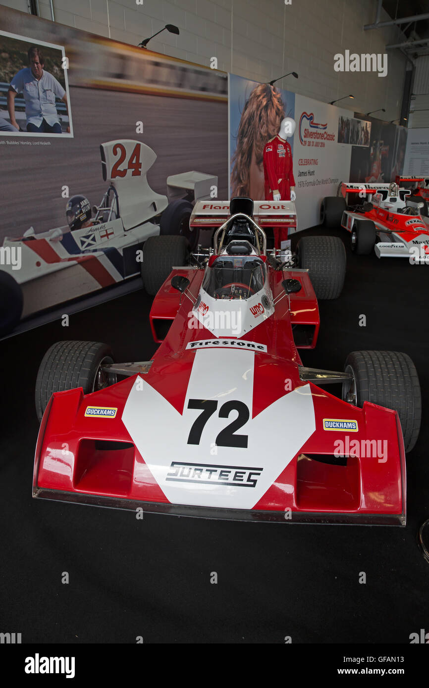 Silverstone,Towcester,UK,30th July 2016,1971 Surtees TS9B on display at ...