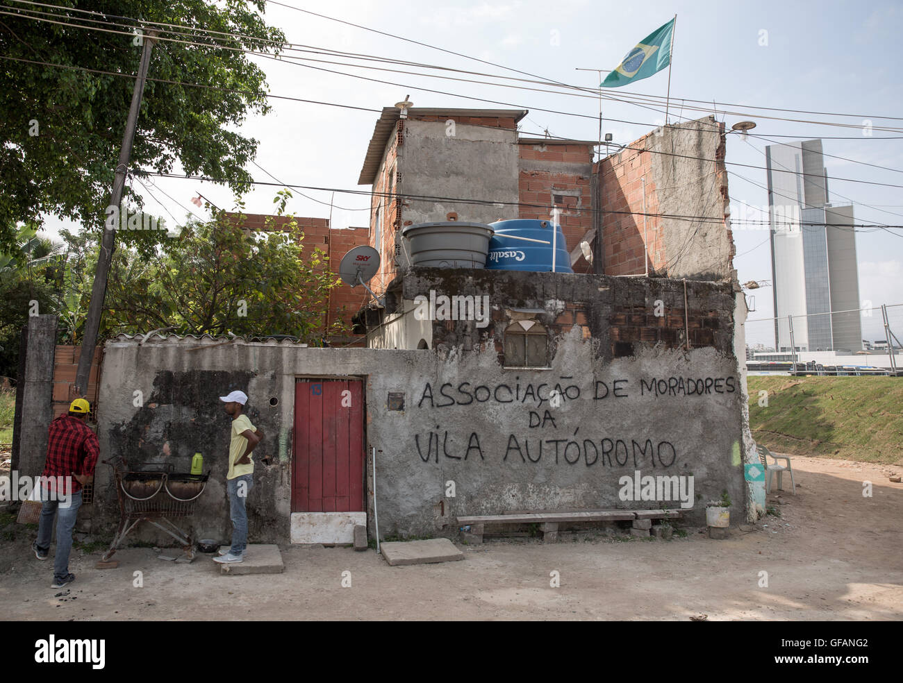 Favela brazil then and now High Resolution Stock Photography and Images ...