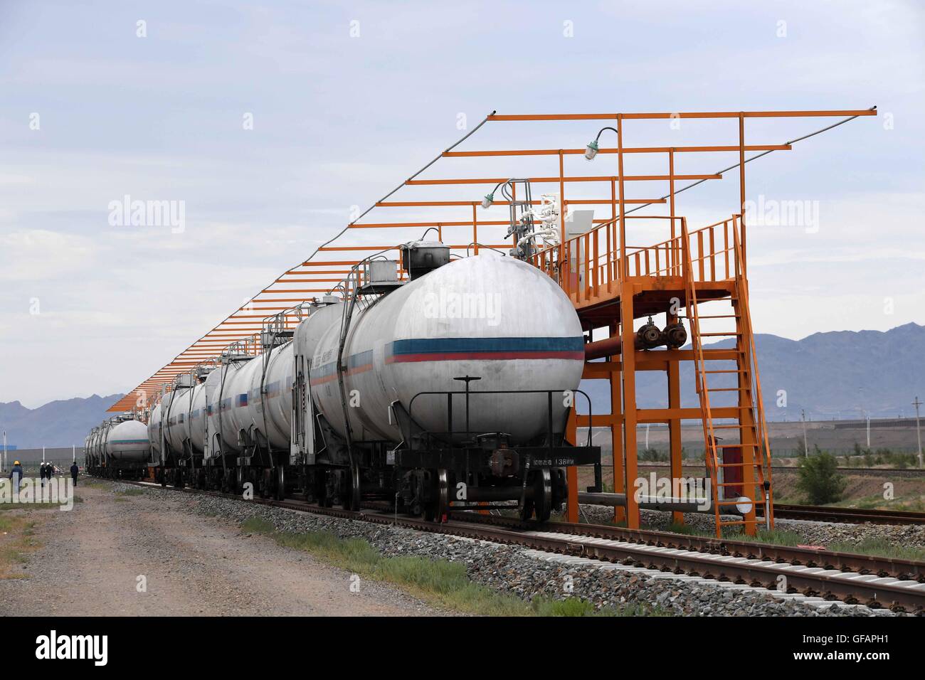 Alataw Pass, China's Xinjiang Uygur Autonomous Region. 29th July, 2016 ...