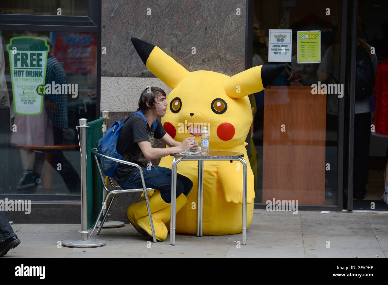 Pikachu the short chubby yellow Pokeman spotted out and about in ...
