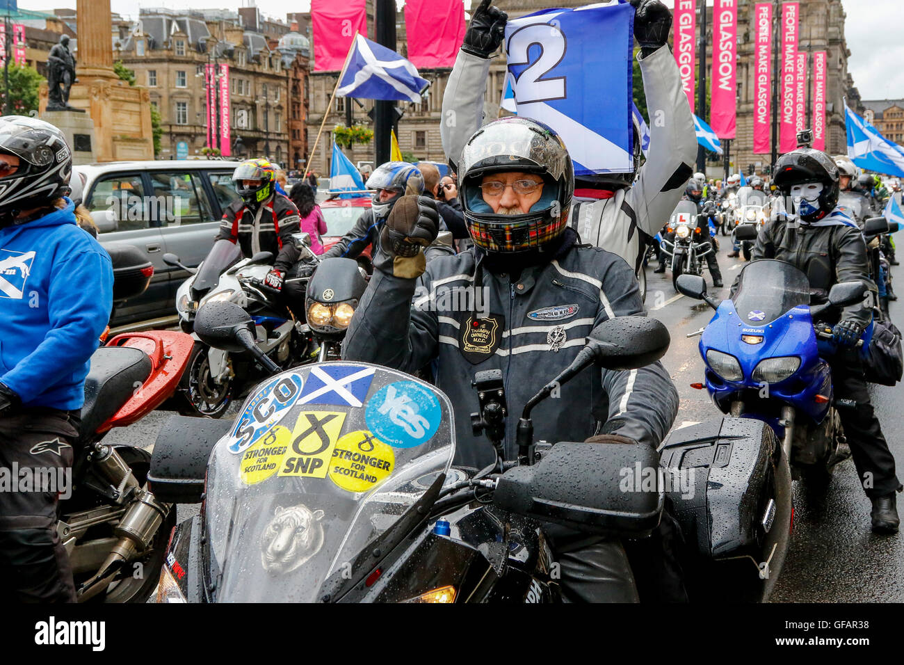 Scottish motorcycle rally hi-res stock photography and images - Alamy