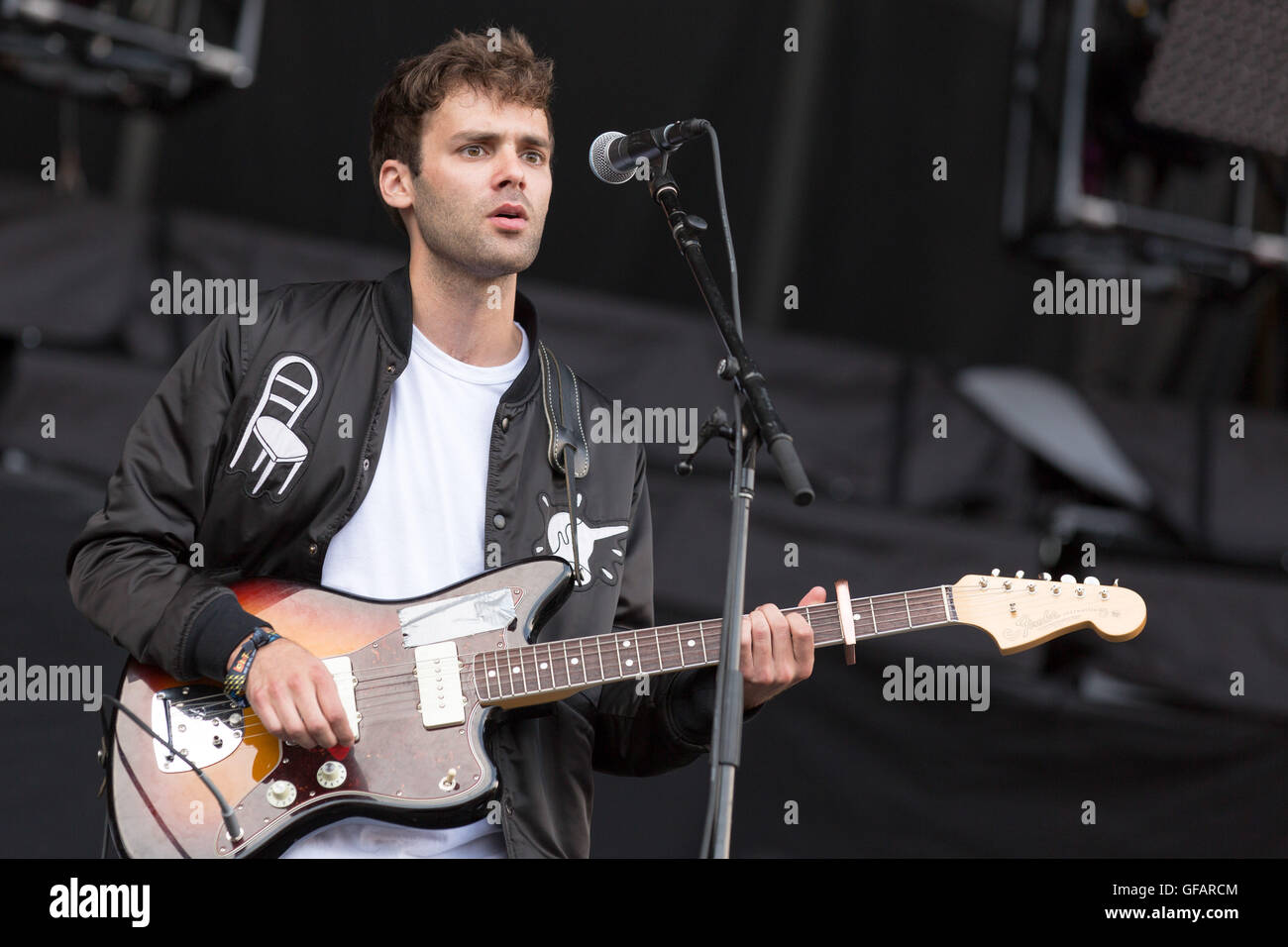 Chicago, Illinois, USA. 29th July, 2016. Musician JACKSON PHILLIPS of ...