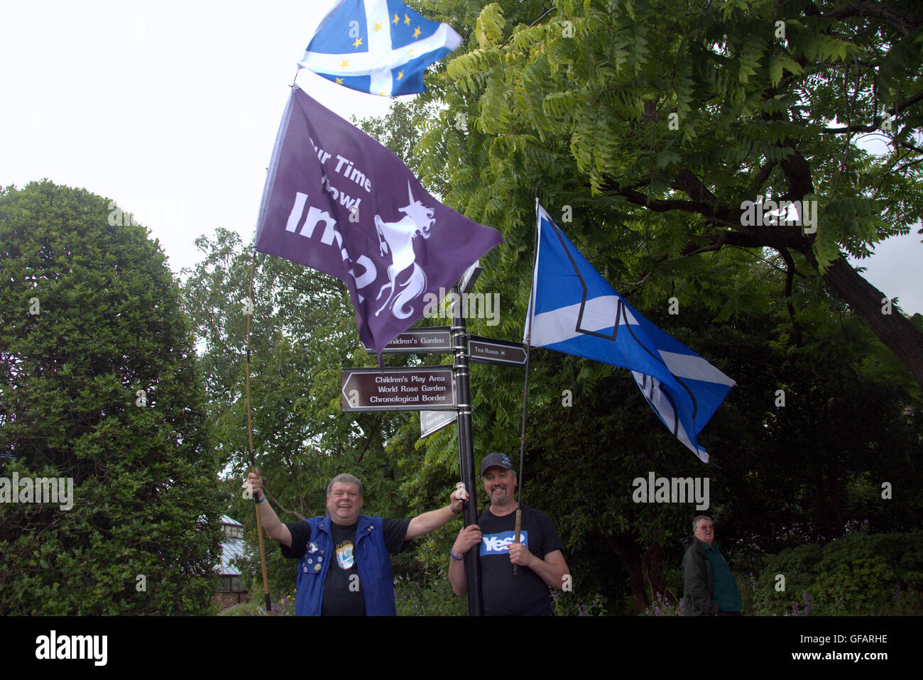 Glasgow, Scotland, UK. 30th July, 2016. Scottish independence march ...