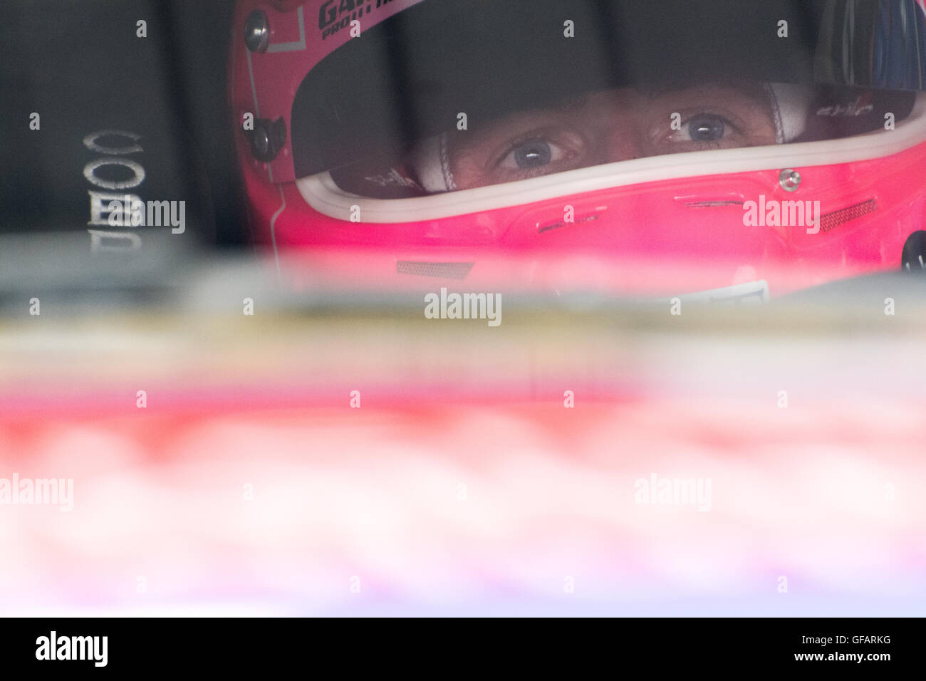 Norwich, Norfolk, UK. 30th July, 2016. BTCC racing driver Sam Tordoff ...
