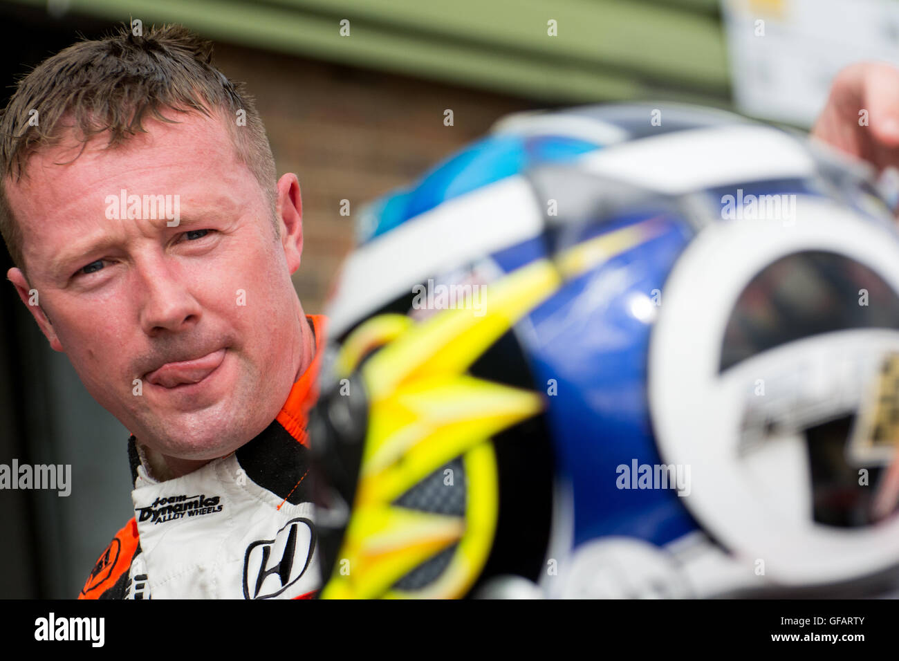 Norwich, Norfolk, UK. 30th July, 2016. BTCC racing driver, Qualifying ...