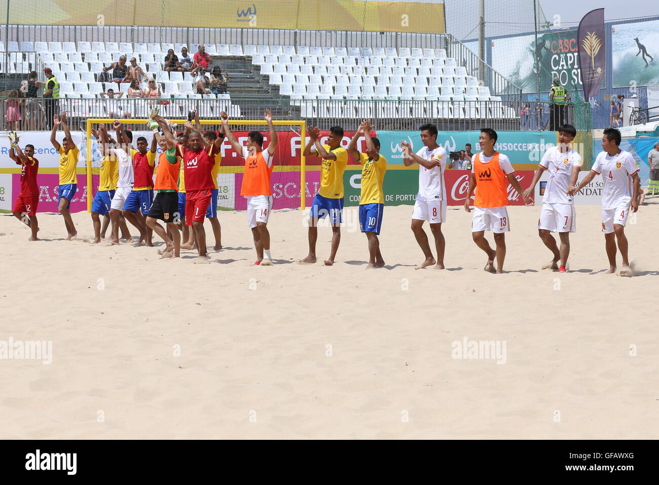 Beach soccer national team players hi-res stock photography and images ...
