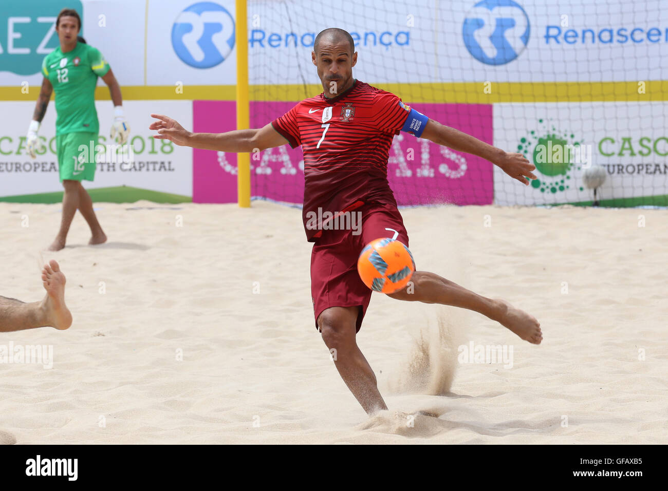 Cascais, Portugal. 30th July, 2016. Portugal's forward Madjer (7 ...